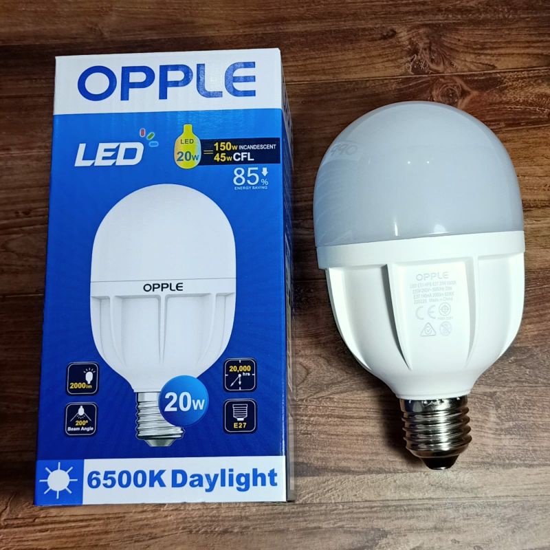 Jual lampu led opple 20watt putih | Shopee Indonesia