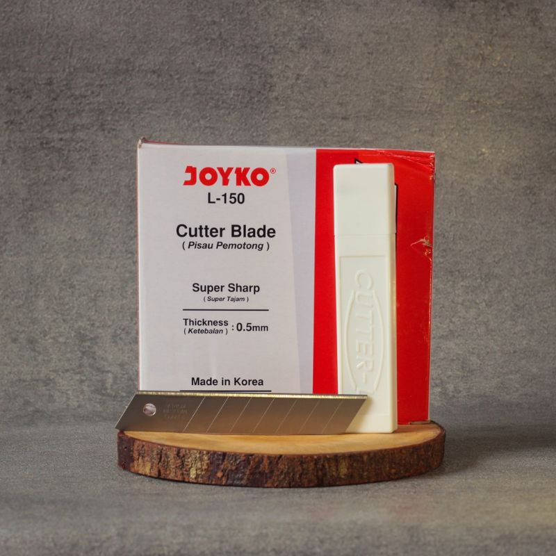 Jual Isi Cutter / Refill Pisau Cutter Joyko L - 150 / (1pak) | Shopee ...
