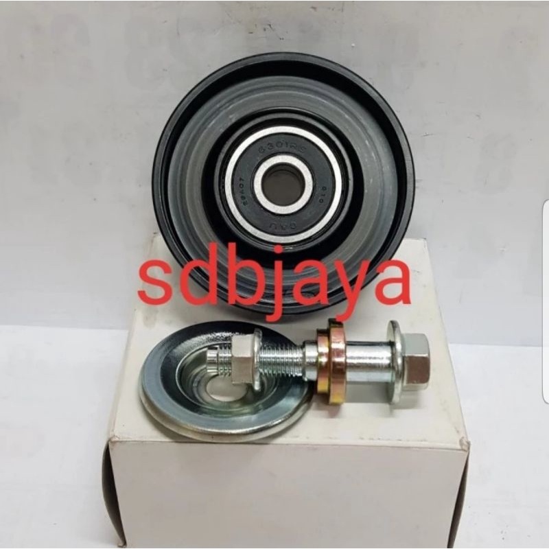 Jual lahar bearing pulley pully puley idler tensioner fan belt fanbelt ...