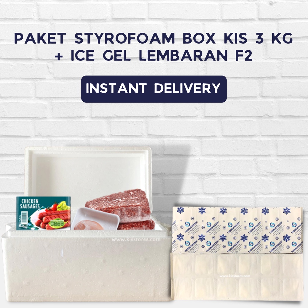 Jual Styrofoam Box KIS 3 Kg Box Sterofoam Styrofoam Gabus Sterofoam ...