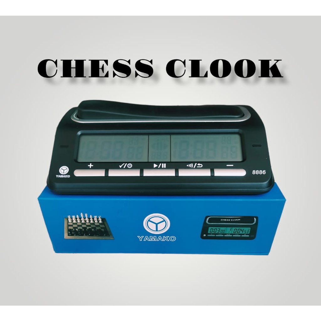 Jual jam catur timer digital Yamako 8886 2017 limite edition chess ...