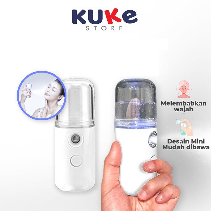Jual Nano Spray Perawatan Wajah Mini / Mist Sprayer Pelembab Wajah / Nano Spray 30ml / Nano ...