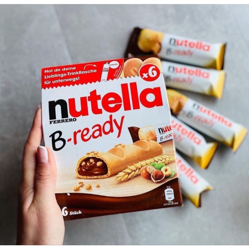 Jual Nutella Ferrero B Ready 6 pcs | Shopee Indonesia