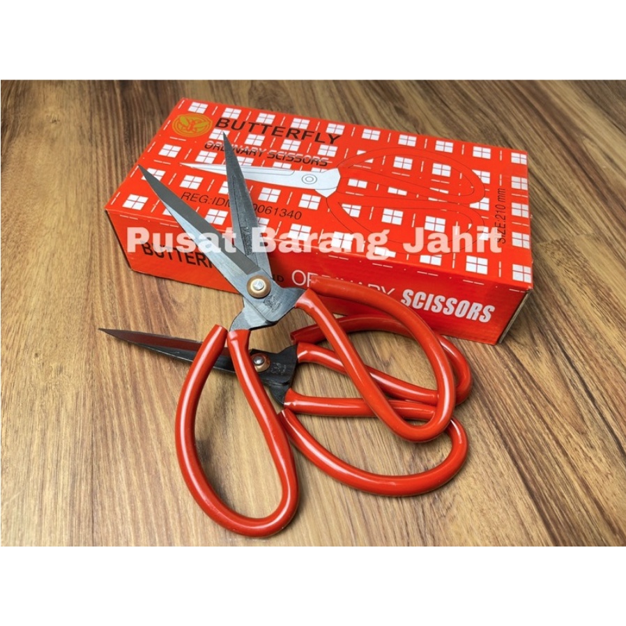 Jual Gunting Kodok Merah Butterfly SWISTAR (Bahan / Kain / Pakaian ...