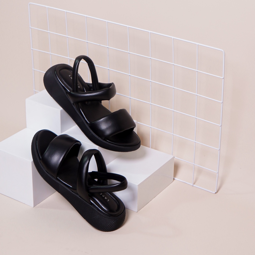 Jual LAPEPA YUK - Sepatu Sandal Wanita Wedges VALERIE Model Ban dua ...
