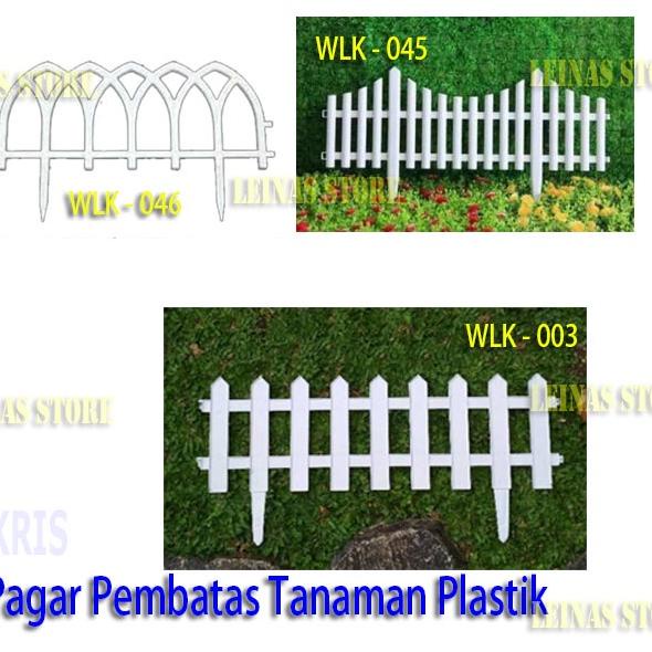 Jual Pagar Tanaman Shabby / Dekorasi Pagar Pembatas Tanaman Plastik ...