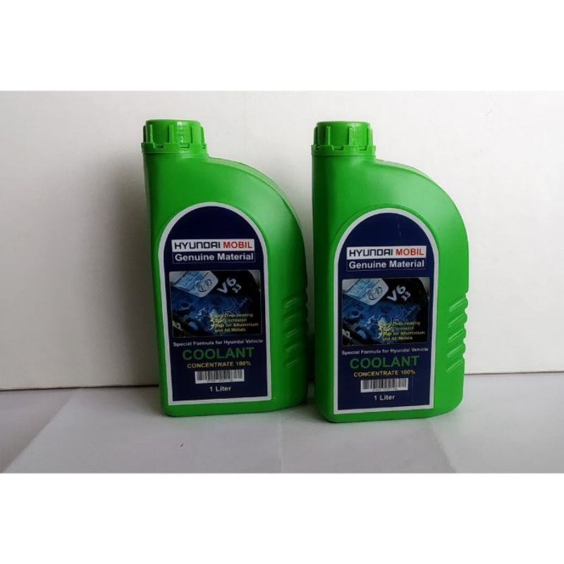 Jual AIR RADIATOR COOLANT HYUNDAI GENUINE 1 LITER | Shopee Indonesia