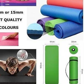 Jual Premium TEBEL Matras Yoga Mat 10mm x 63cm x 183cm Senam Matt ...
