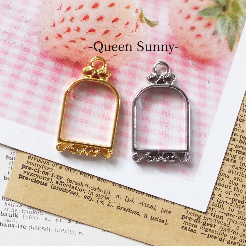 Jual Open Back Bezel Birdcage Bingkai Resin Sangkar Burung Cameo Blank ...
