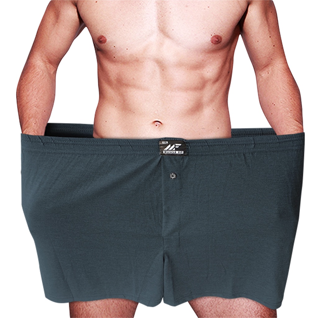 Jual Muscle Fit Boxer Kancing JUMBO Celana Dalam Pria - 1 pcs | Shopee ...