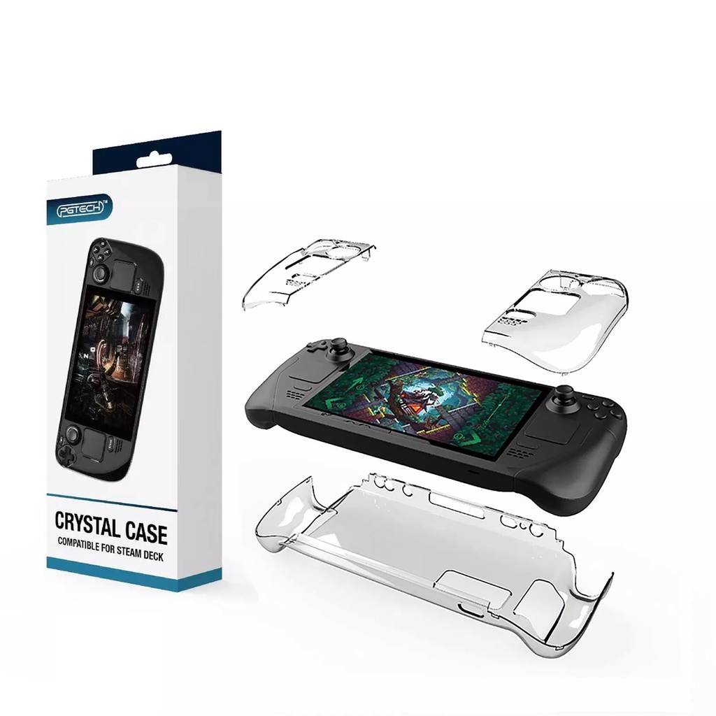 Jual Steamdeck Steam Deck Case Bening Transparan Crystal Protector ...