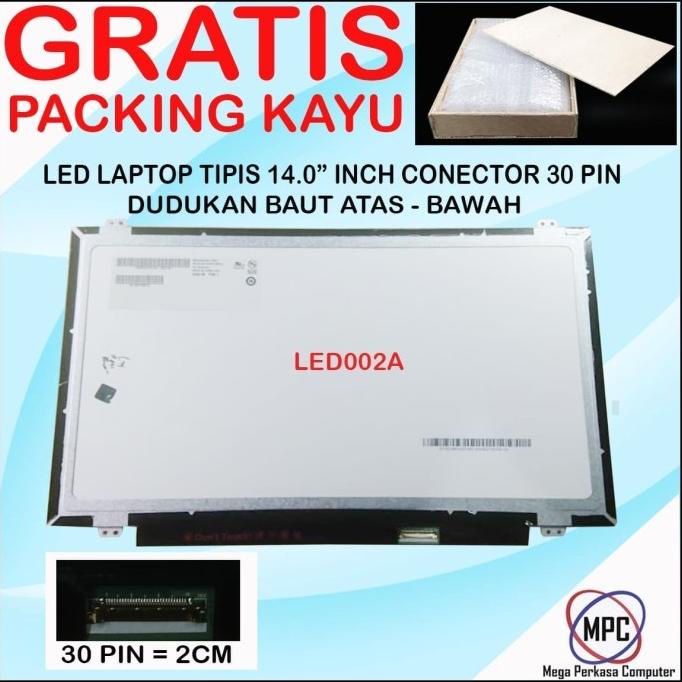 Jual LCD LAPTOP LED 14.0 14 Inch SLIM 30 PIN | Shopee Indonesia