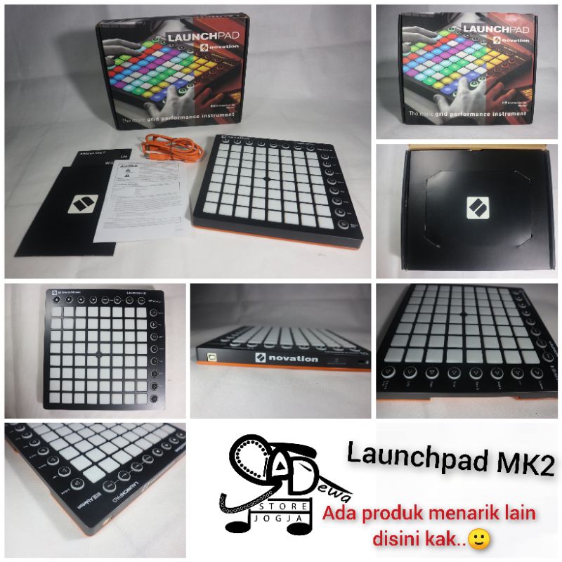 Jual NOVATION LAUNCHPAD MK2 MIDI CONTROLLER LAUNCH PAD MKII 2ND bekas preloved 2nd second seken ...