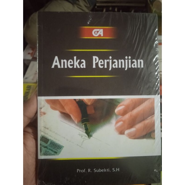 Jual buku ANEKA PERJANJIAN BY R.SUBEKTI | Shopee Indonesia