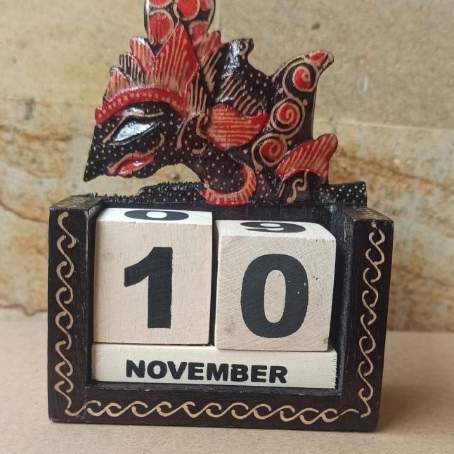 Jual Kalender Abadi Wayang Kayu | Shopee Indonesia