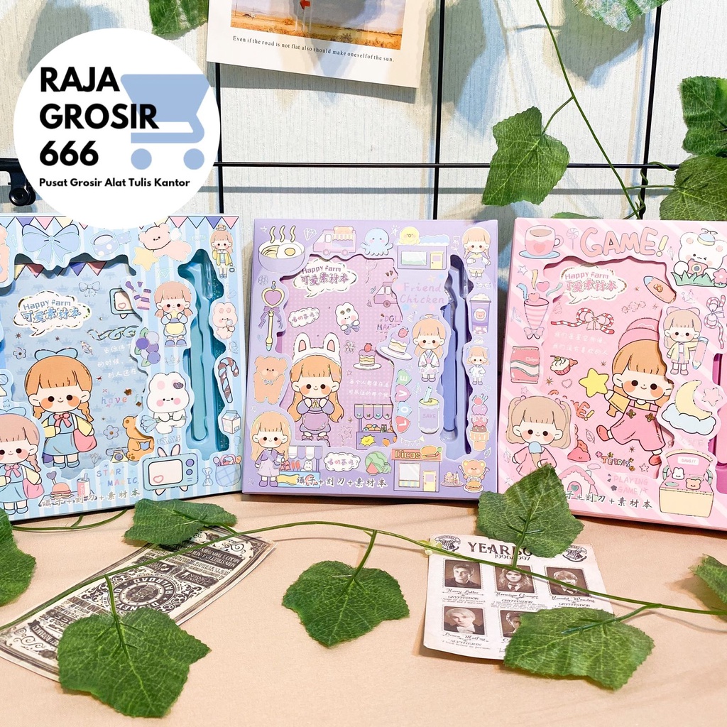 Jual Paket Stiker sticker SZ-57 lengkap bonus penjepit dan cutter ...