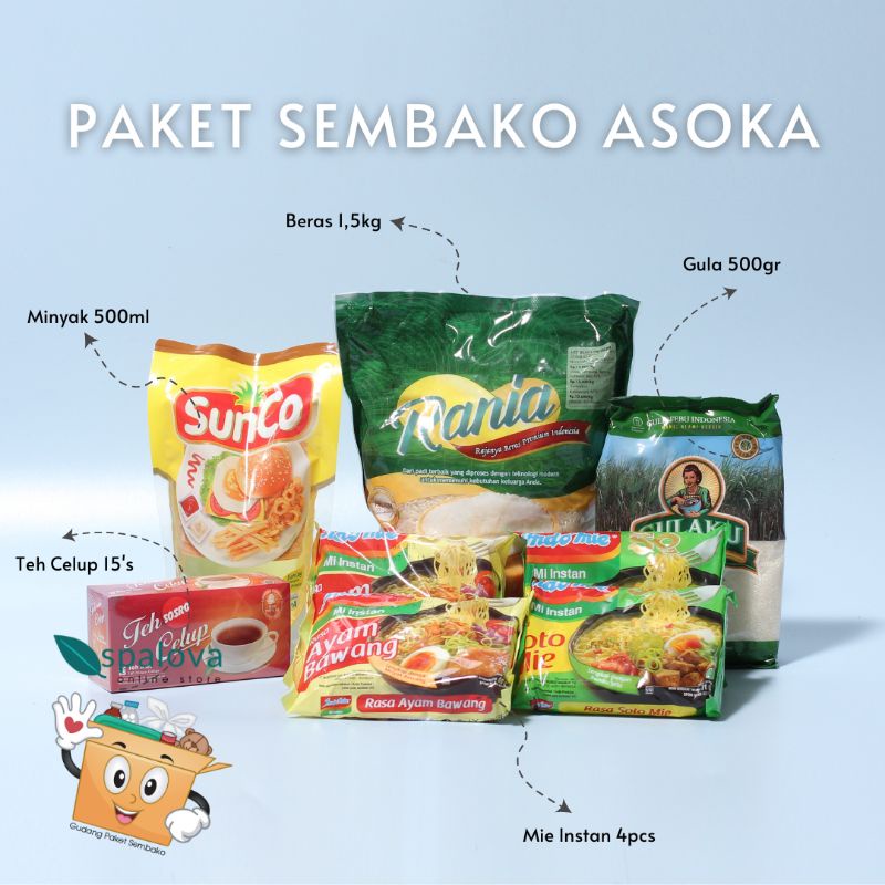 Jual Paket Sembako Asoka | Shopee Indonesia