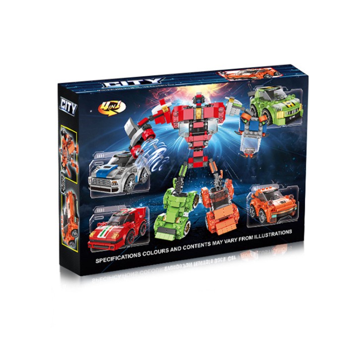 Jual MAINAN BUILDING BLOCK 2 IN 1 TRANSFORMASI MENJADI MOBIL DAN ROBOT ...