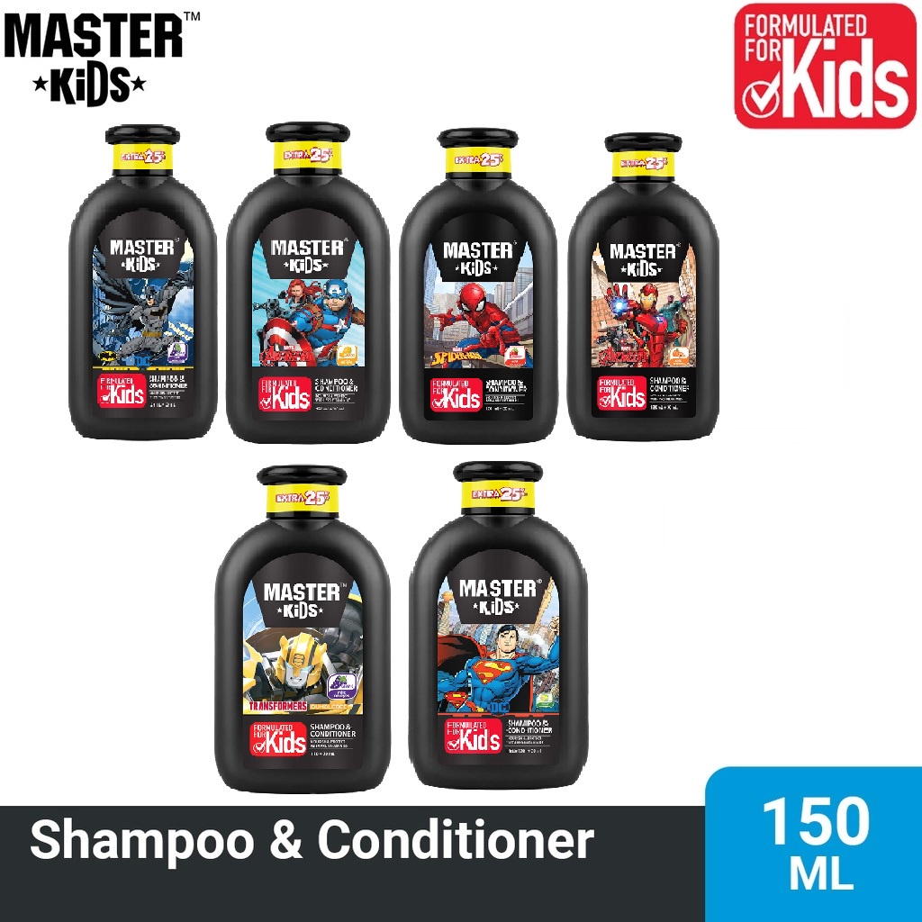 Jual Master Kids Shampoo And Conditioner All Varian 150ML | Shopee ...