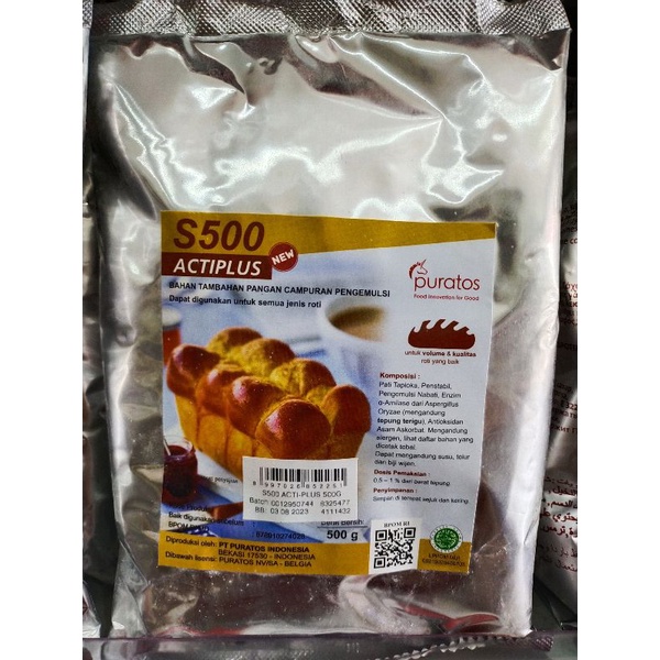 Jual Puratos S 500 Actiplus Bread Improver 500gr | Shopee Indonesia