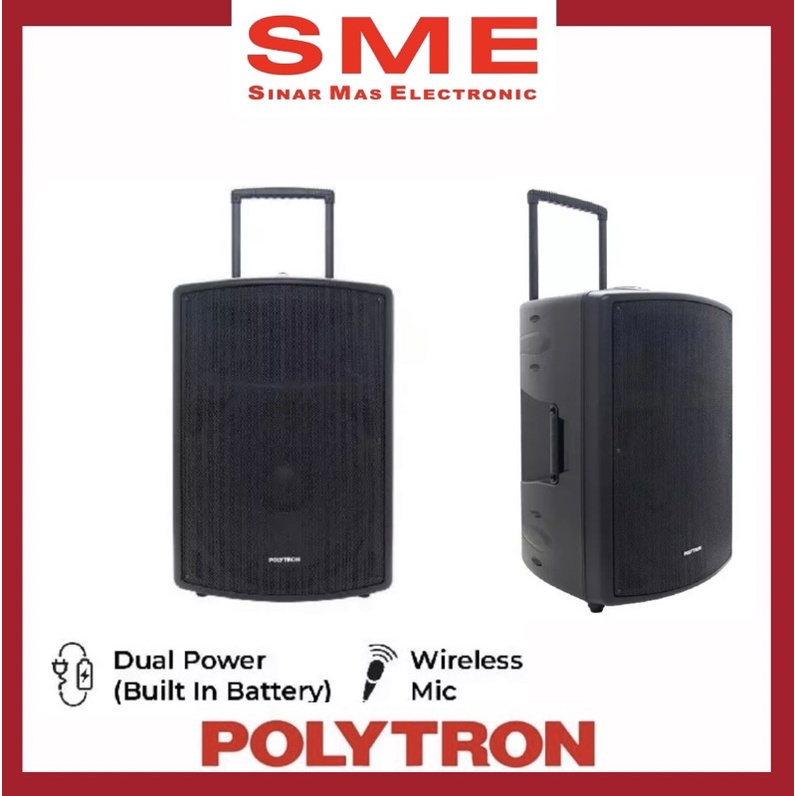 Jual Speaker Portabel Wireless Bluetooth POLYTRON PAS PRO 12F3 | Shopee ...