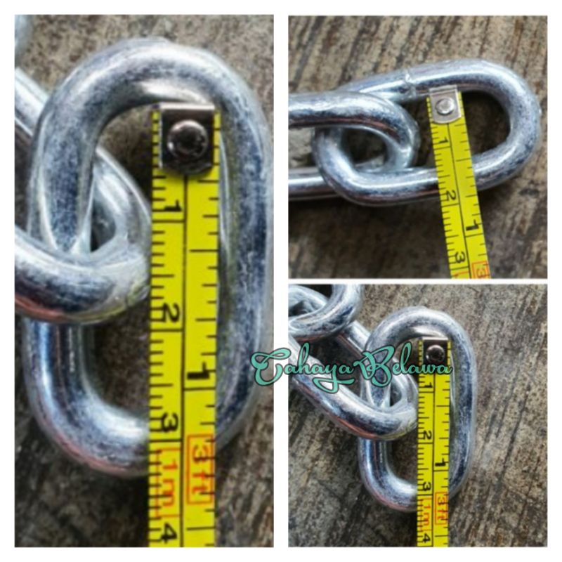 Jual Rantai Besi Rantai Kapal Harga Permeter Ukuran diameter Besi 6mm ...