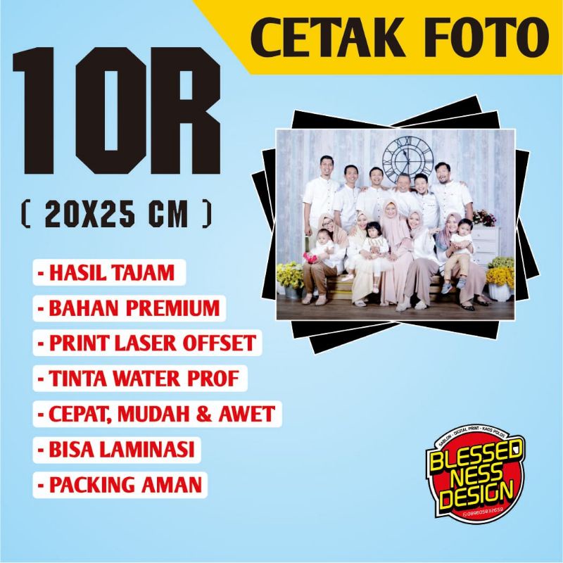 Jual CETAK FOTO 10R | Shopee Indonesia
