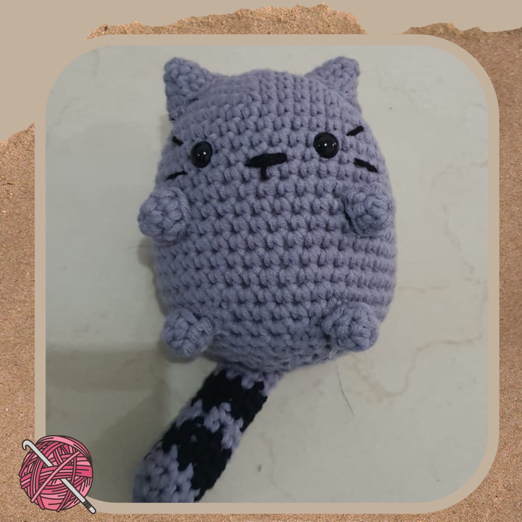 Jual [PRE ORDER] boneka amigurumi rajut pusheen / bunny / cat / dog ...