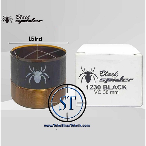 Jual Spul Spool Voice Coil Speaker Black Spider 12 inch 1230 BLACK ...