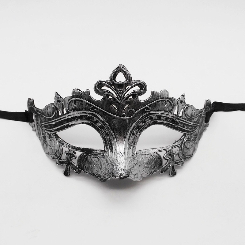 Jual Topeng Masquerade Pria Party Mask Halloween Event Prop Pesta ...