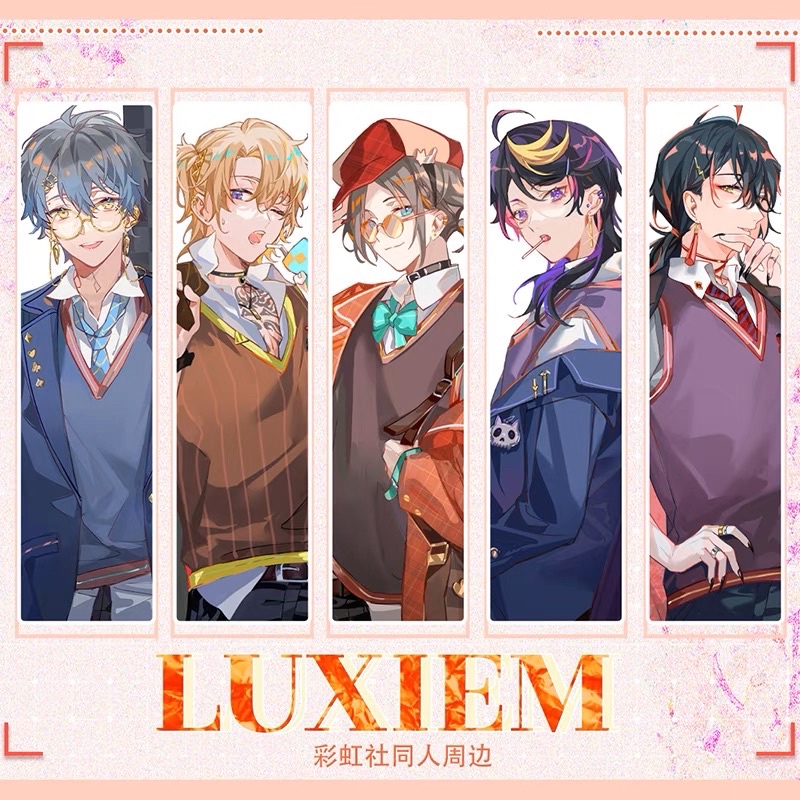 Jual LUXIEM Polaroid ALL CHARACTER MYSTA VOX IKE LUCA SHU | Luxiem| Luxiem postcard| Luxiem ...