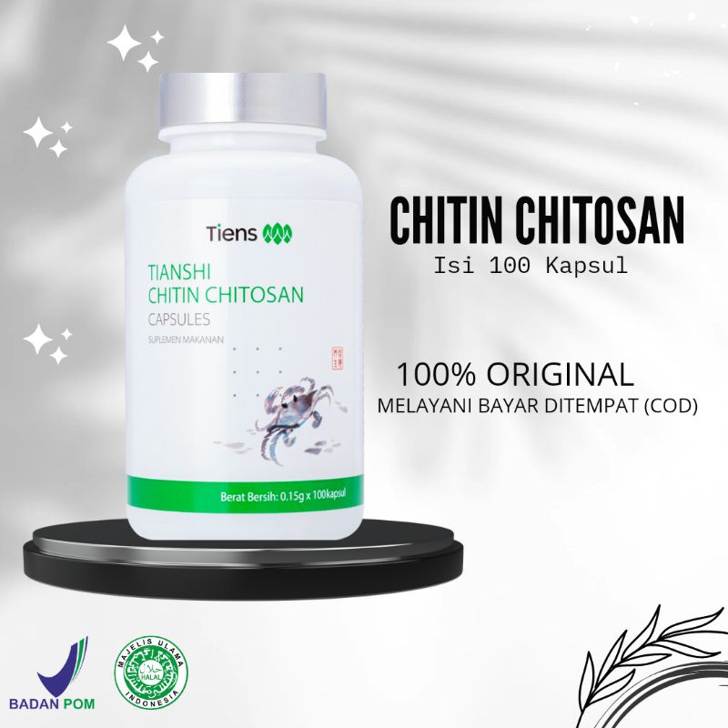 Jual CHITIN CHITOSAN (Isi 100 kapsul) | Shopee Indonesia
