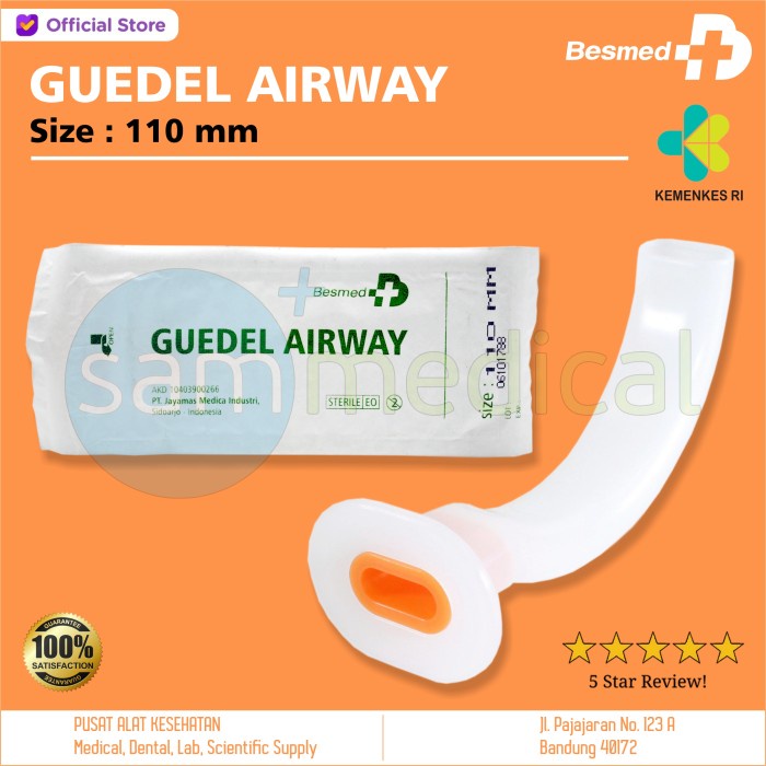 Jual BESMED Guedel Airway 110 mm | Shopee Indonesia