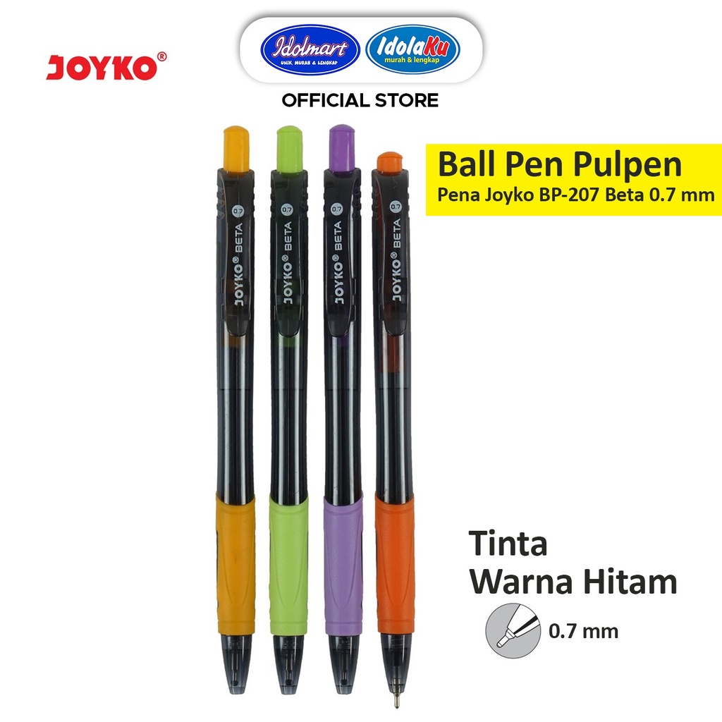 Jual IDOLAKU Pen/ Joyko BP-207 / Pcs | Shopee Indonesia