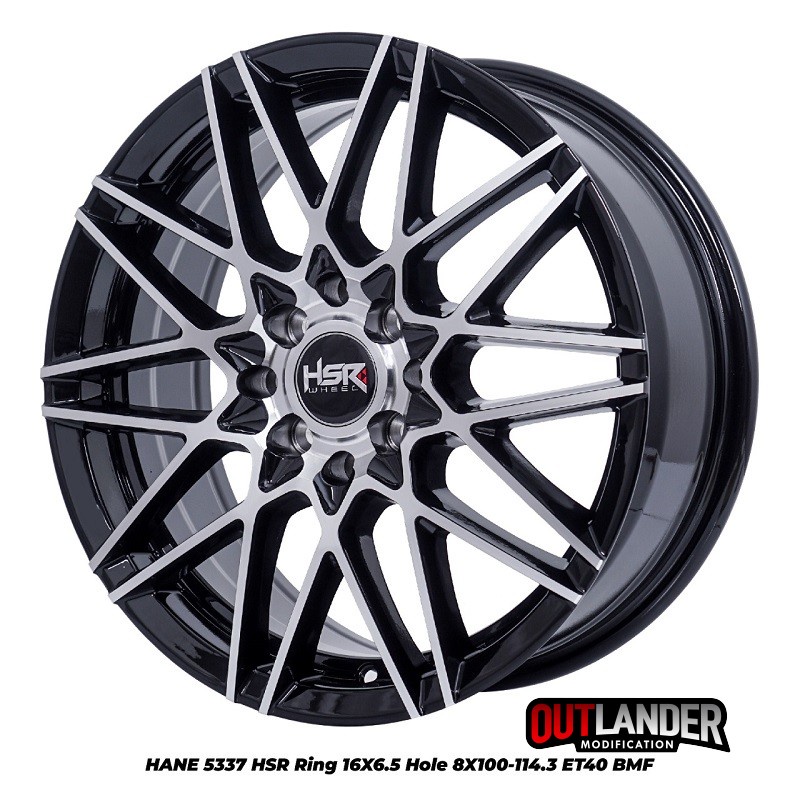 Jual Velg Racing Ring 16 Hsr Type Hane Pelek Mobil Mobilio Yaris Brio ...