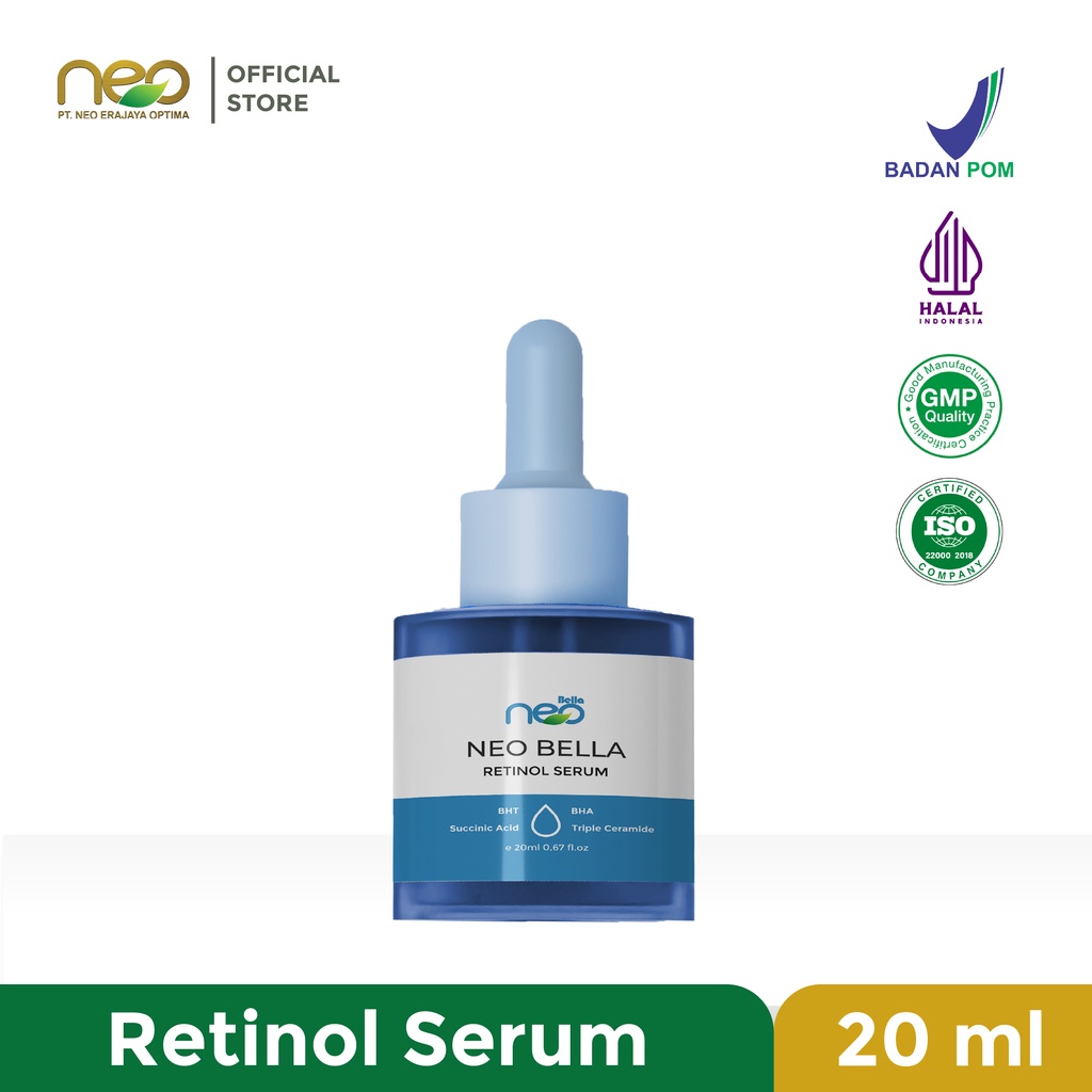 Jual Serum Retinol - Neo Bella Retinol Serum - Anti Aging, Memperbaiki ...