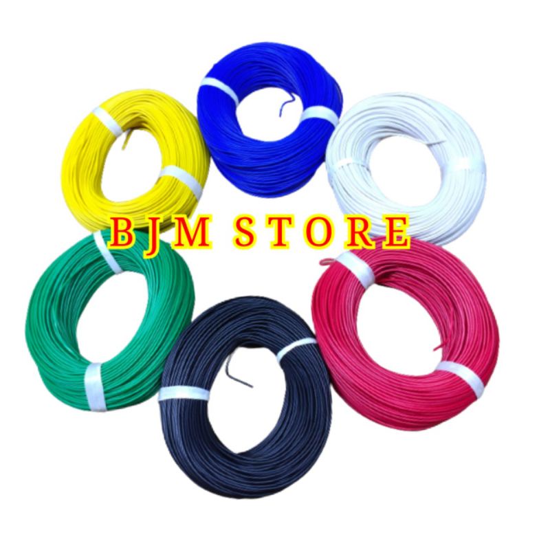 Jual Kabel Serabut Kecil 1 x 10 50Meter (1 Roll ) | Shopee Indonesia