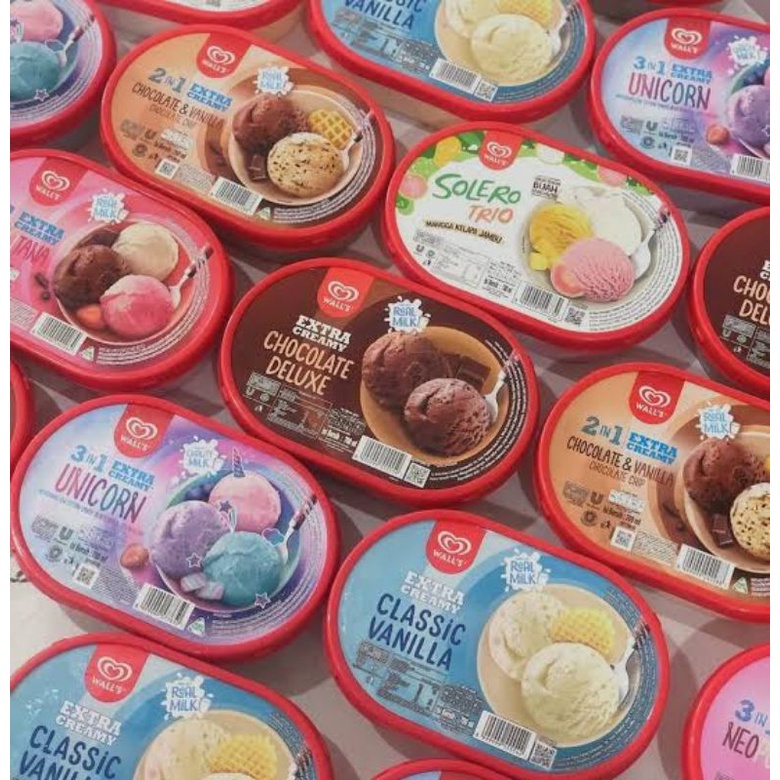 Jual WALL'S Ice Cream Jumbo Pack (700ml) | Shopee Indonesia