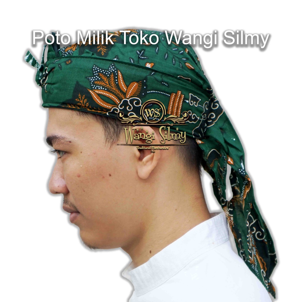 Jual Iket Sunda Batik Singa Barong Khas Cirebon - Blangkon Sunda Motif ...