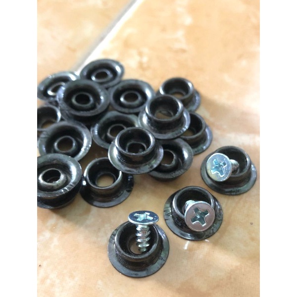 Jual kancing benik helm bogo // baut kaca bogo murah | Shopee Indonesia