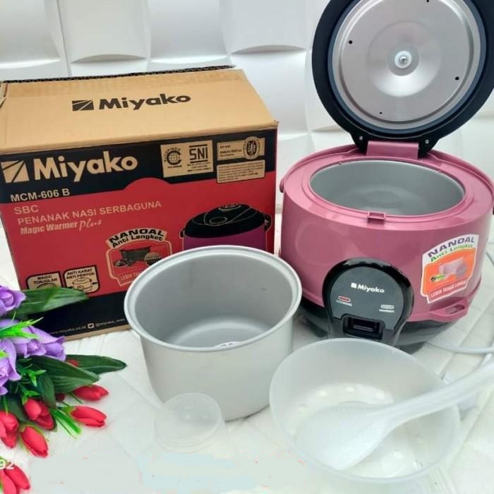 Jual Miyako Rice Cooker Mini 0.6 Liter 3 in 1 - MCM606B-SBC | Shopee ...