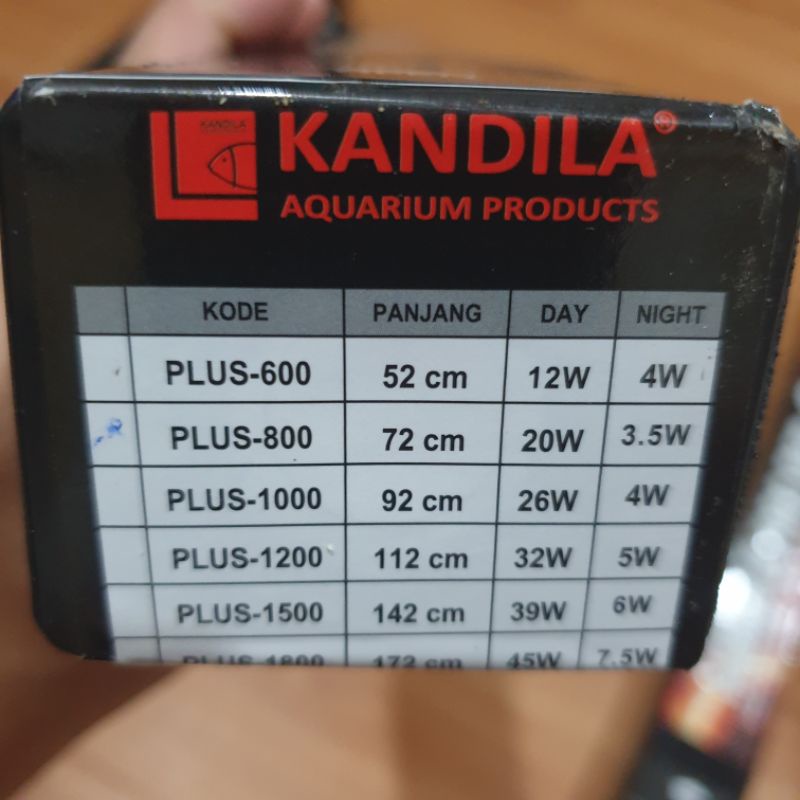 Jual KANDILA PRO RED DAY AND NIGHT 800 UV A UV B PLUS LAMPU T8 KANDILA ...
