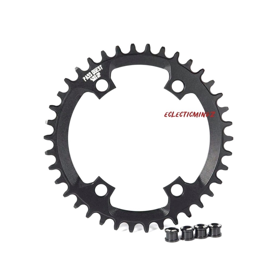 Jual pass quest chainring GRX 36 38 40 42T BCD 110 shimano GRX crank ...