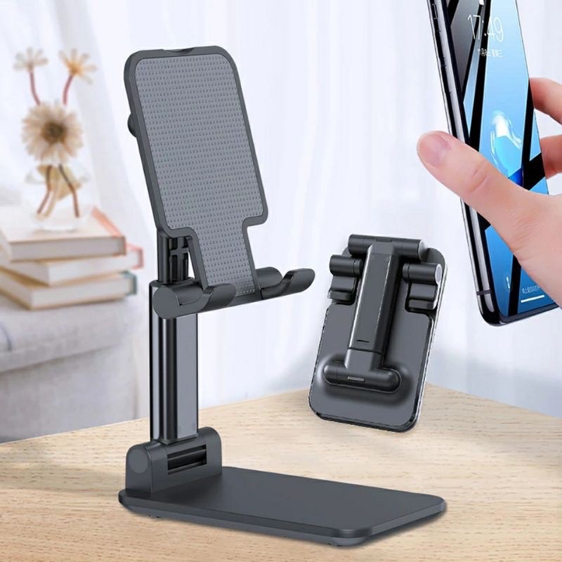Jual Holder Hp stand holder hp folding dekstop phone stand holder lipat ...