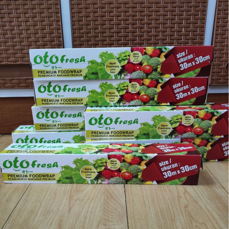 Jual oto cling plastik plastik fresh warping warp food grade 30m 30 m x ...