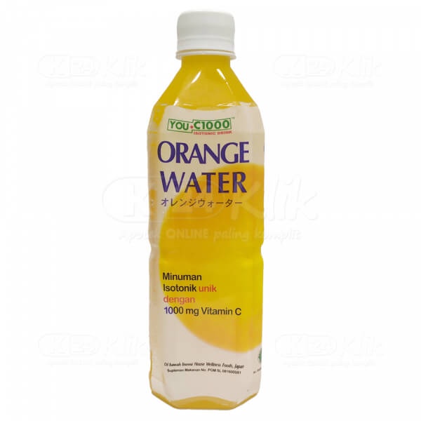 Jual C1000 Orange Water Botol | Shopee Indonesia