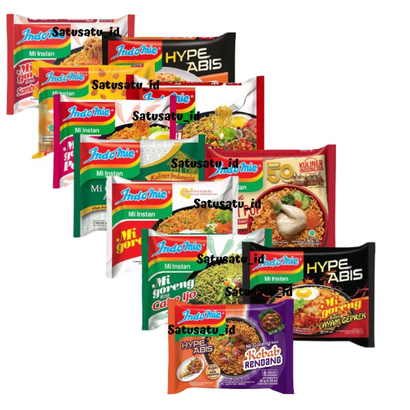 Jual Indomie Goreng Kebab Rendang - Aceh - Kriuk - Matah - Hype Abis ...