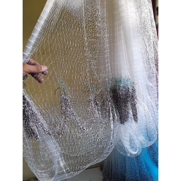 Jual jala ikan 1"1/2 senar 0,40 berat 3.5kg | Shopee Indonesia