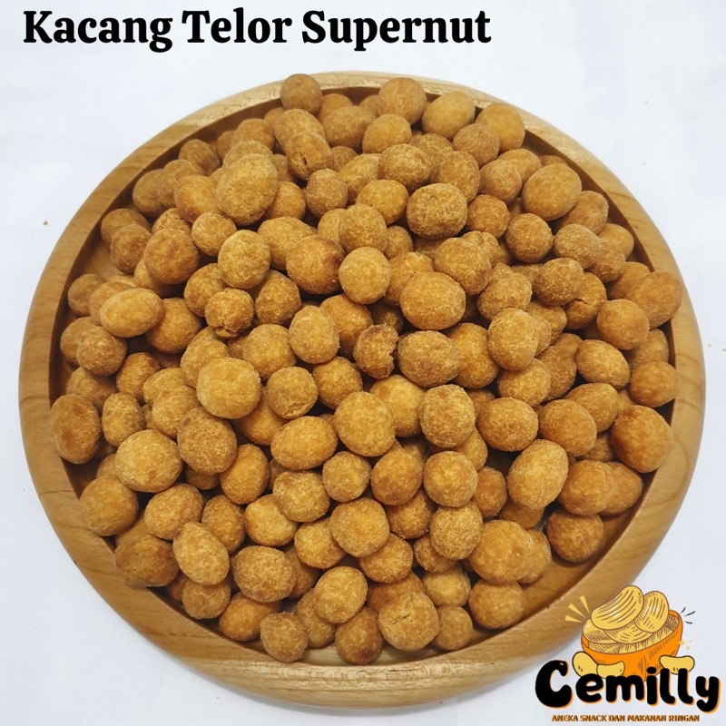 Jual [CEMILLY] 1000gr Kacang Telor Supernut Cemilan Snack Kiloan | Shopee Indonesia