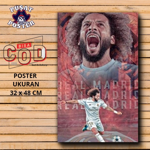 Jual POSTER MARCELO - FOTO MARCELO - POSTER REAL MADRID - POSTER ...